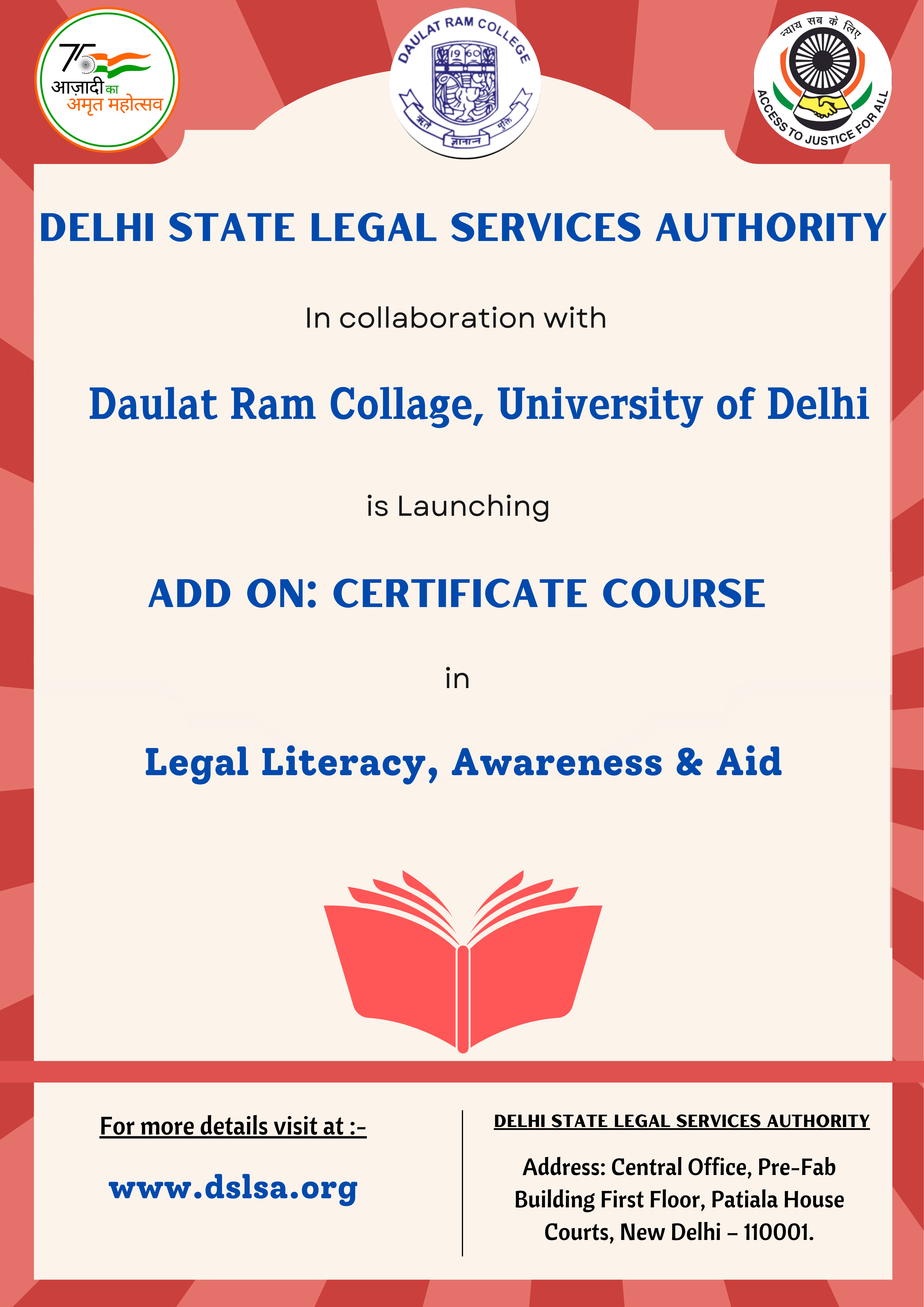 live video conferencing link for legal aid advice active from 10am to ...